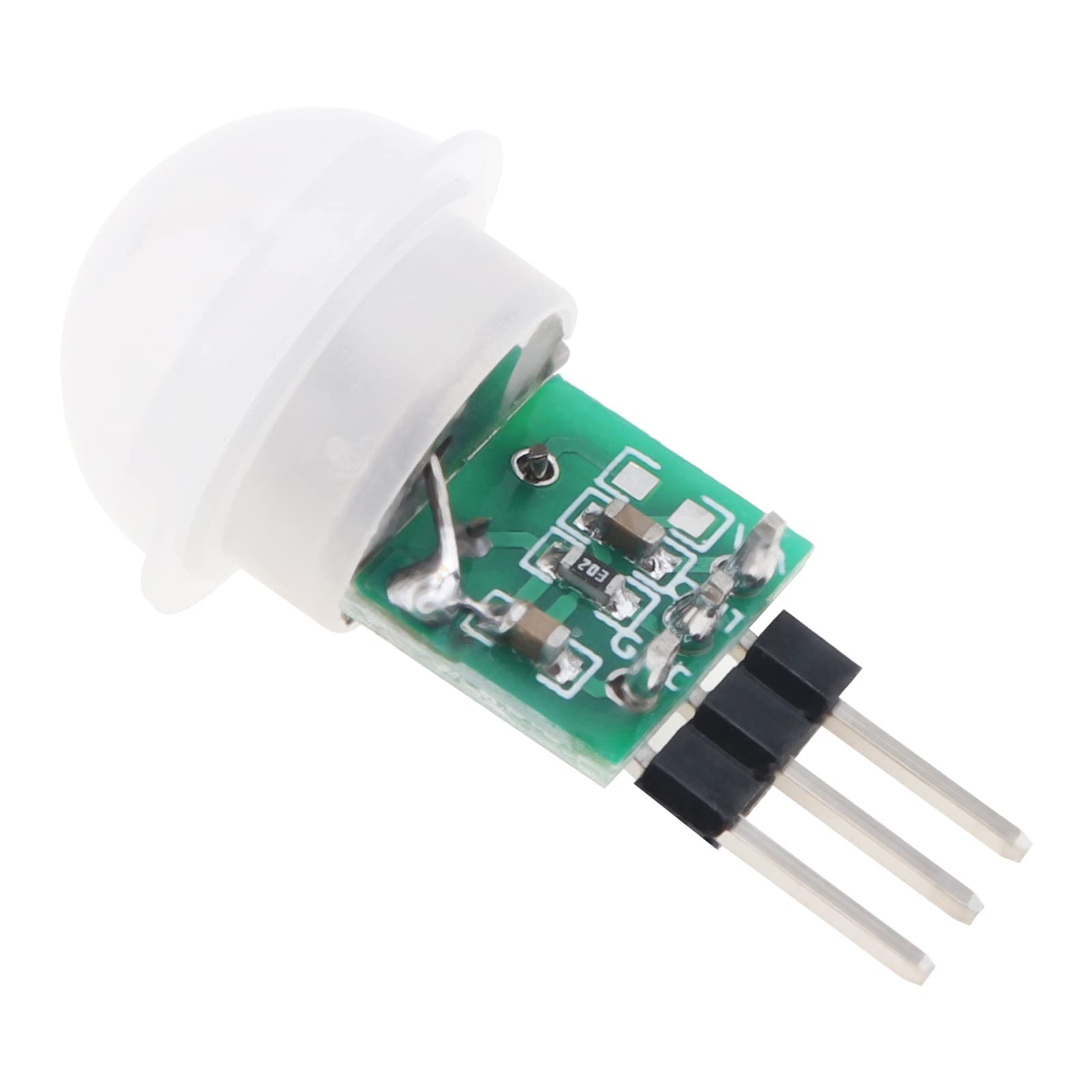 DiGiYes 5PCS AM312 PIR Sensor,HC-SR312 PIR Motion Sensor Mini Pyroelectric Infrared PIR Detector Modules