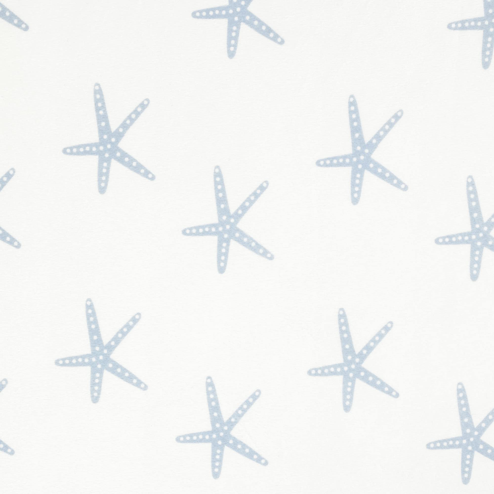 Lush Decor Narwhal Starfish Stars Allover Soft & Plush Fitted Crib Sheet, 52"x 28" x 9", Blue