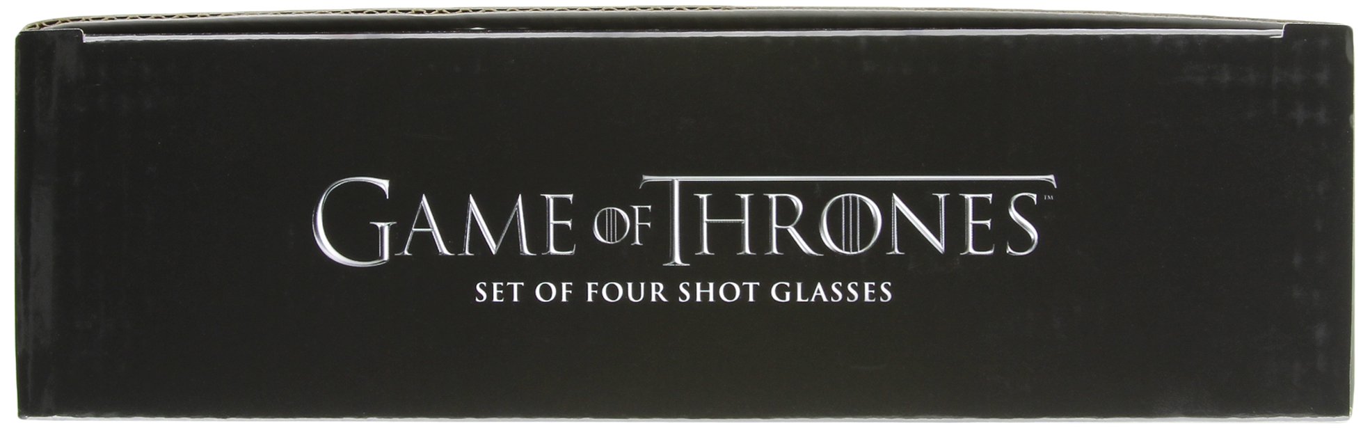 Dark Horse Deluxe Game of Thrones Shot Glass Set: Stark, Baratheon, Targaryen and Lannister