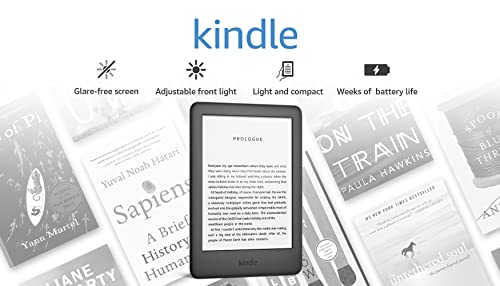 Kindle (2019 release)- With a Built-in Front Light - White - Without Lockscreen Ads + 3 Months Free Kindle Unlimited (with auto-renewal)