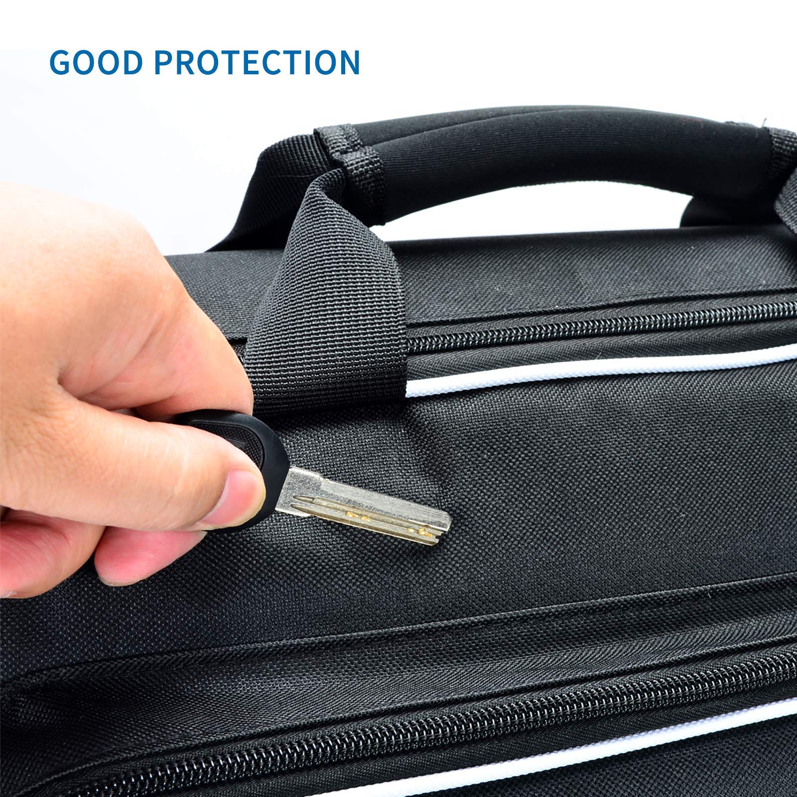 Carrying Case for PS5 - Can hold Playstation 5 host ,Controller, Games, Accessories Shidewu