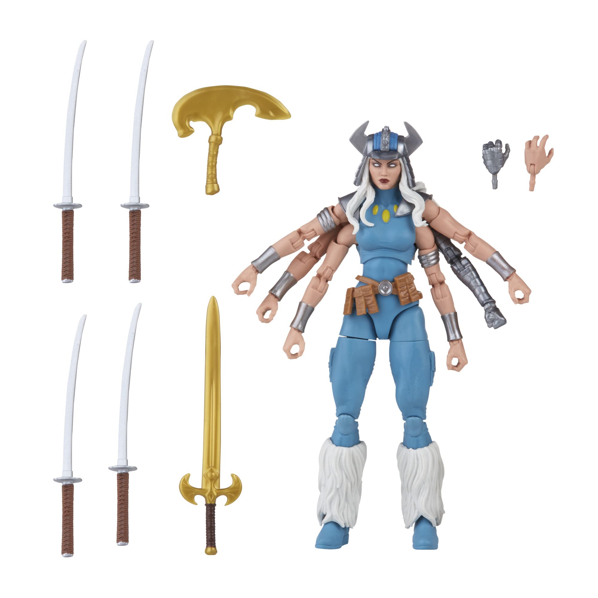 Marvel Legends Series X-Men Classic Spiral 6-inch Action Figure Toy, 4+ Years, 8 Accessories