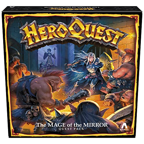 Heroquest The Mage of The Mirror Quest Pack, Roleplaying Game for Ages 14+, Requires HeroQuest Game System to Play