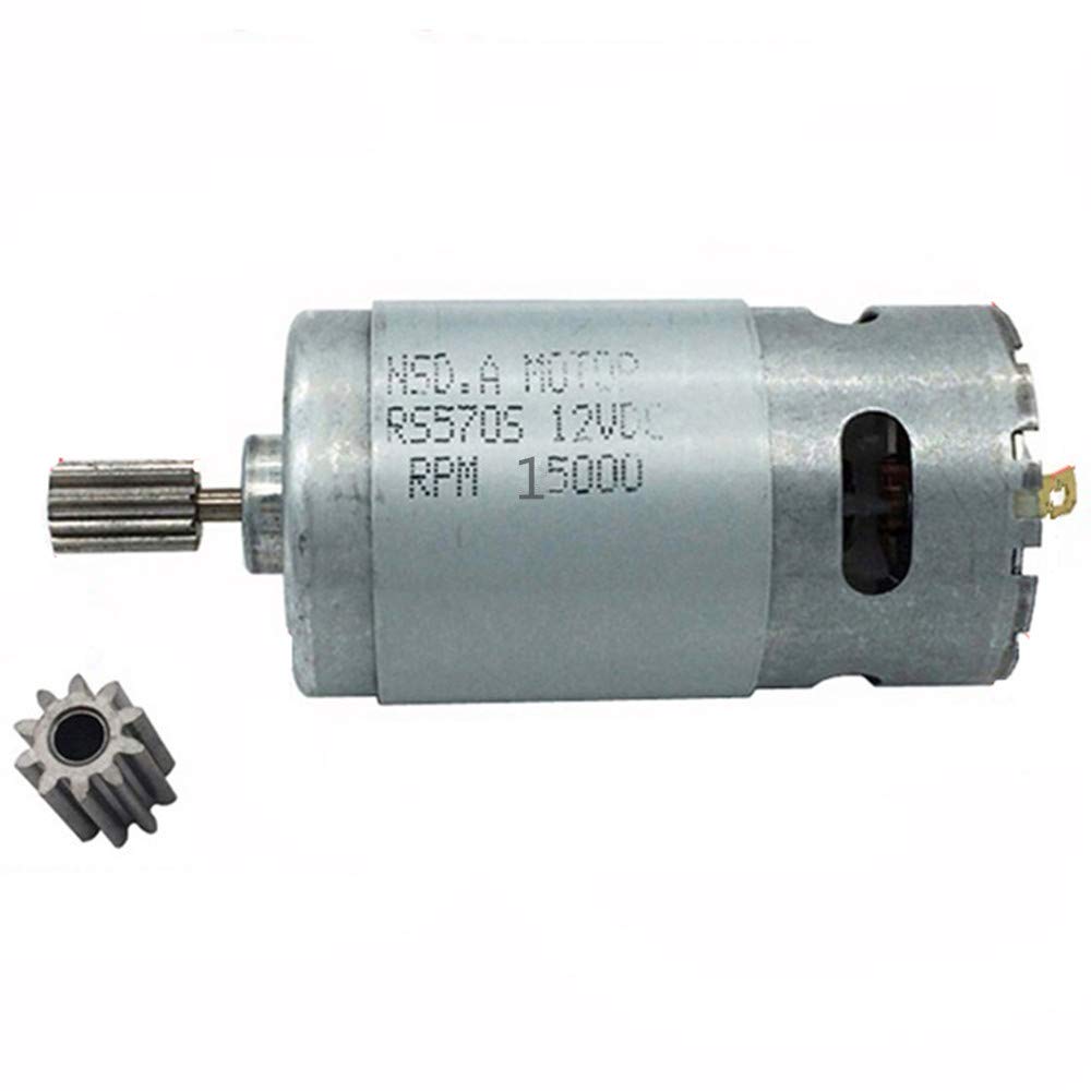 JIARUIXIN Universal 570 15000RPM Electric Motor RS570 12V High Power Motor Drive Engine Accessory for RC Car Children Ride on Toys Replacement Parts