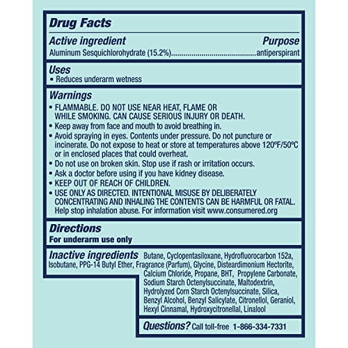 Degree Antiperspirant Dry Spray Pure Fresh 3 Count Anti White Marks and Yellow Stains Deodorant for Women 3.8 oz(Pack of 3)
