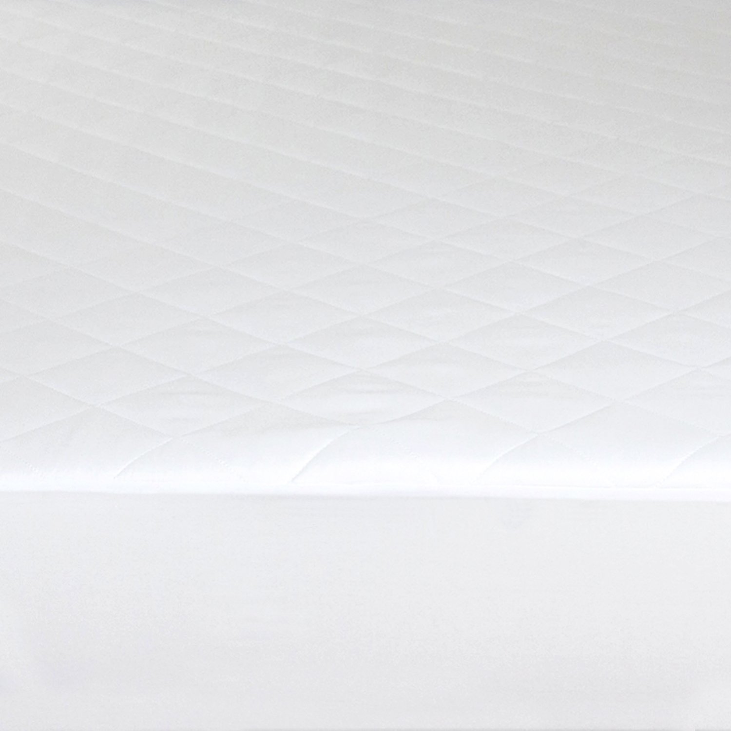 Furinno Angeland Quilted Mattress Pad, Twin, White
