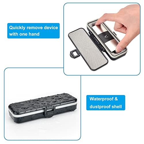 iGuerburn Protective Case for AliveCor KardiaMobile 6-Lead Personal EKG, Heart Monitor Case for Kardia Mobile 6L ECG (NOT for KardiaMobile!)