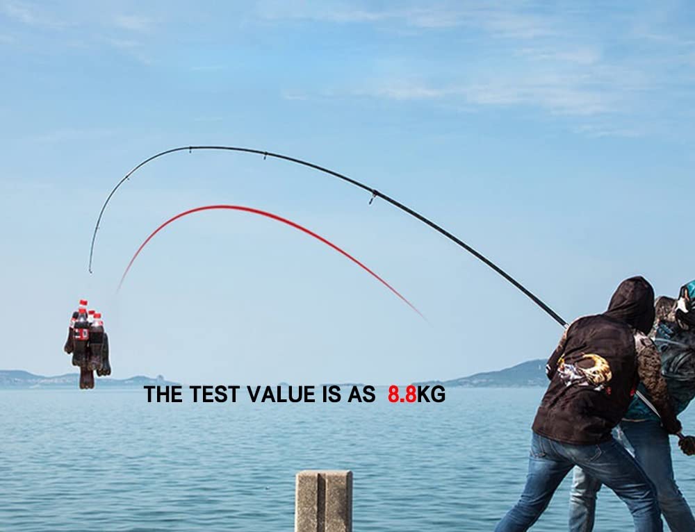 DHTDVD Surf Rod 5.3/5.0/4.5/4.2/4.05/3.9m Telescopic Fishing Trip Spinning Power 60-200g Casting Surf Rod Coastal Casting Rod ( Color : D , Size : 4.5m(60-150g) )