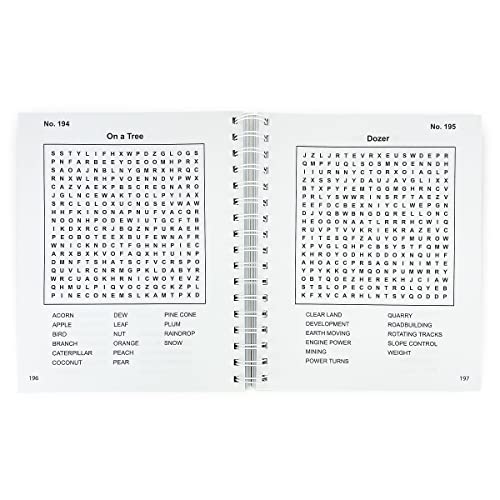John Deere Word Search, Multi-Level Spiral-Bound Puzzle Book Including More Than 250 Farm, Tractor, and Animal Puzzles (Part of the Brain Busters Puzzle Collection)