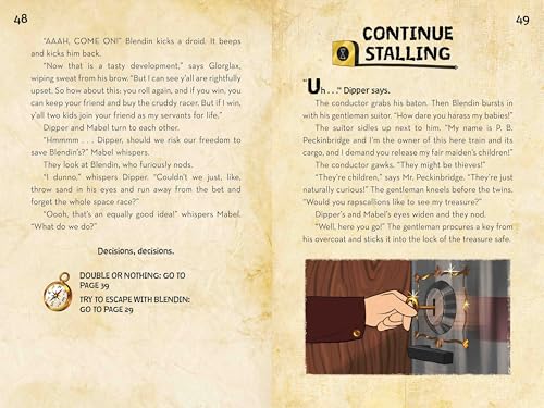 Gravity Falls:: Dipper and Mabel and the Curse of the Time Pirates' Treasure!: A Select Your Own Choose-Venture!