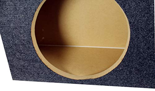 Q Power Dual 12" Sealed Heavy Duty Truck Subwoofer Box Enclosure | HD212-TRUCK