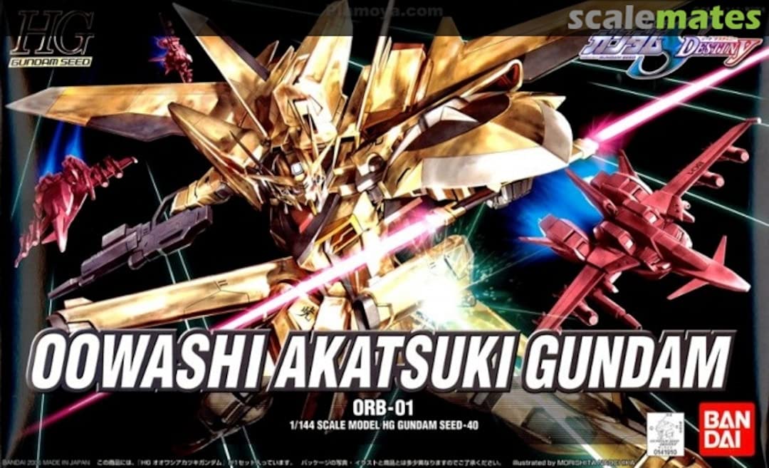 Gundam HG 1/144 ORB-01 Akatsuki Steller's sea Eagle (Mobile Suit Seed Destiny) (Japan Import)