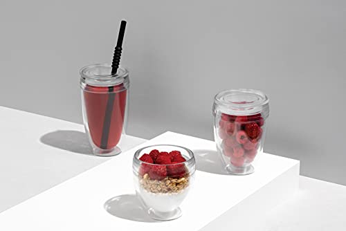 BODUM Pavina Outdoor Double Wall Tumbler 6-Pack, 8 Ounces