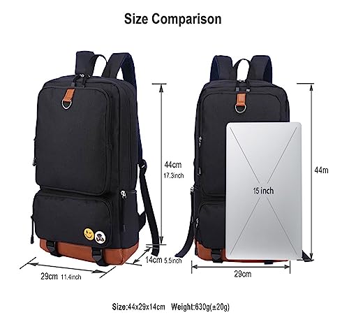 Gengx Unisex Teen Trollhunters Novelty Daypack,Student Lightweight Bookbag Large Waterproof Rucksack for Travel