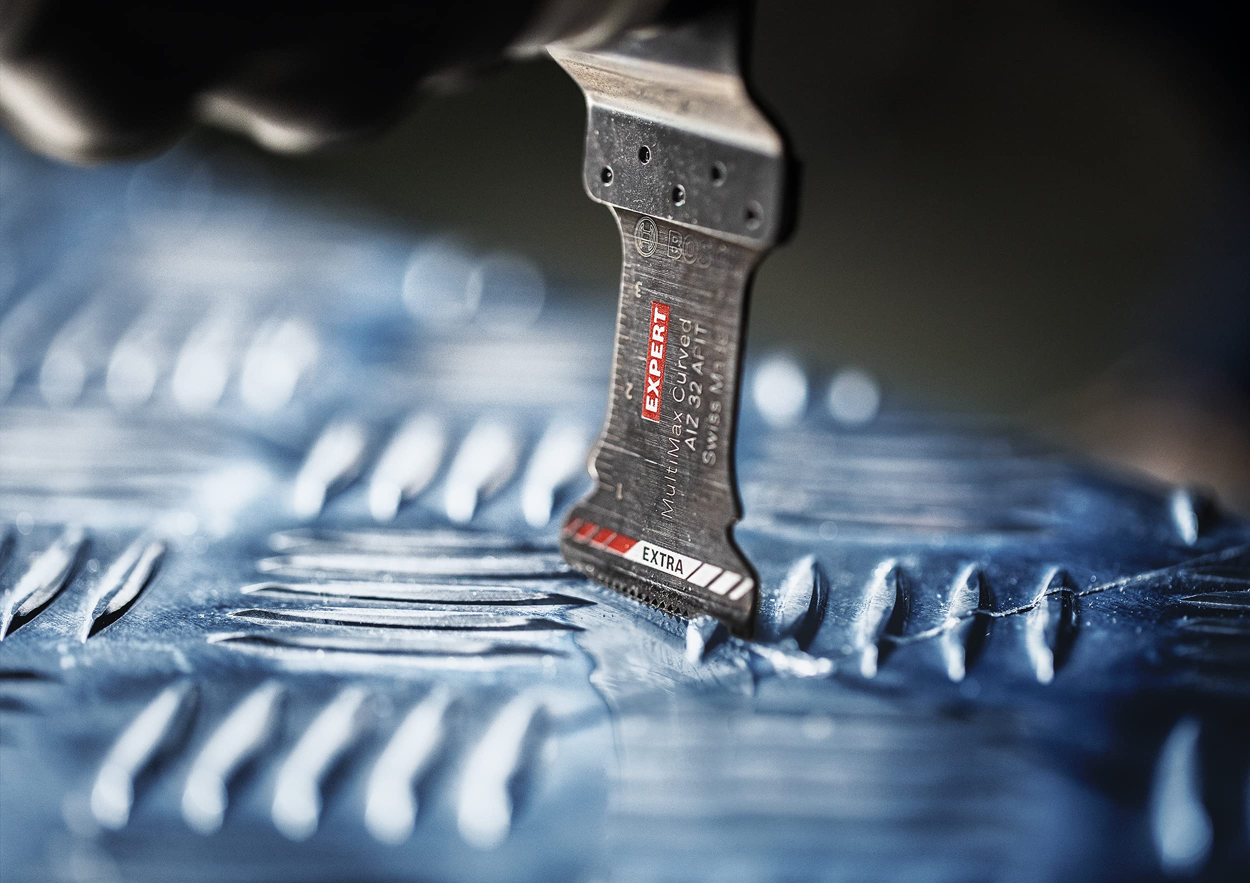Bosch Professional 1x Expert MultiMax PAIZ 32 APIT Multitool Blade (for Stainless Steel Sheets, Width 32 mm, Accessories Multitool)