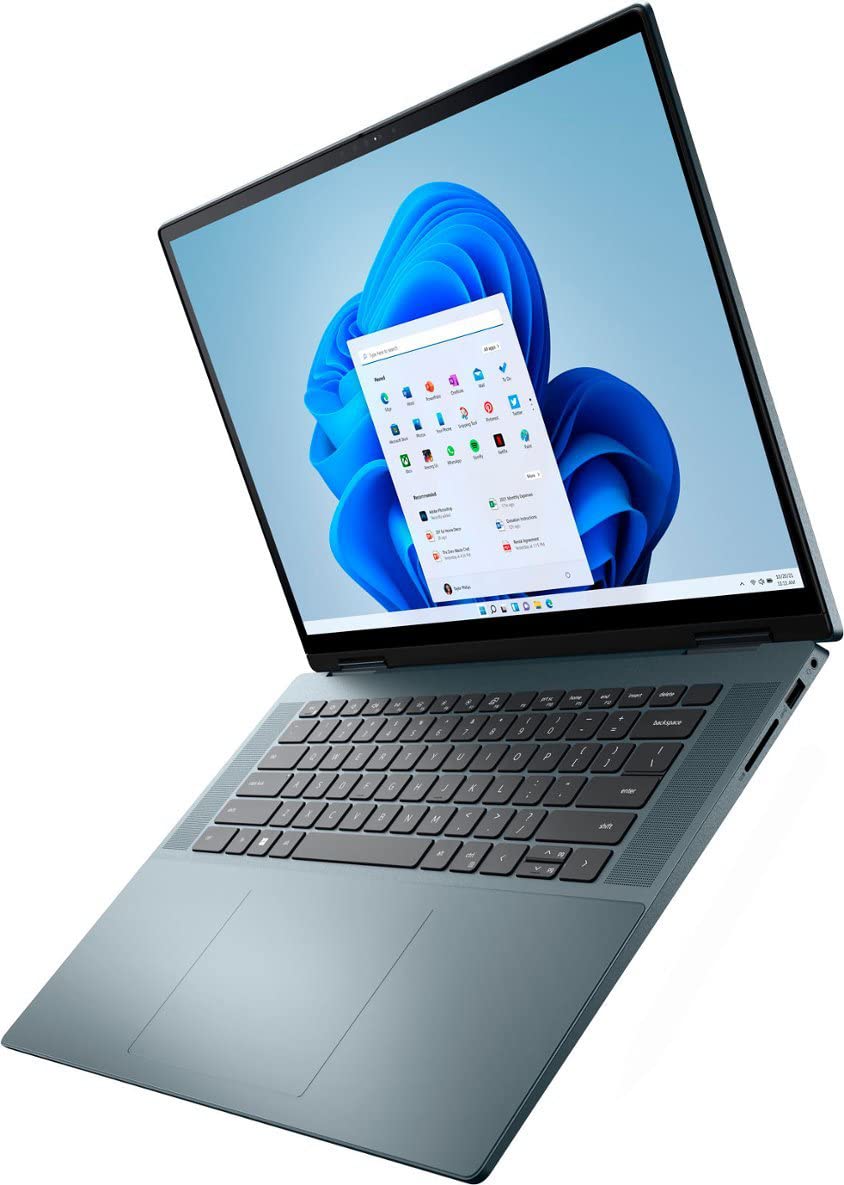 Dell Inspiron i7620 16.0" Touchscreen 4K OLED 2-in-1 Laptop (Intel i7-1260P 12-Core, 32GB RAM, 2TB PCIe SSD, MX550 2GB, Active Pen, Backlit KYB, FP, 2 Thunderbolt 4, WiFi 6E, BT 5.3, Win11Pro)