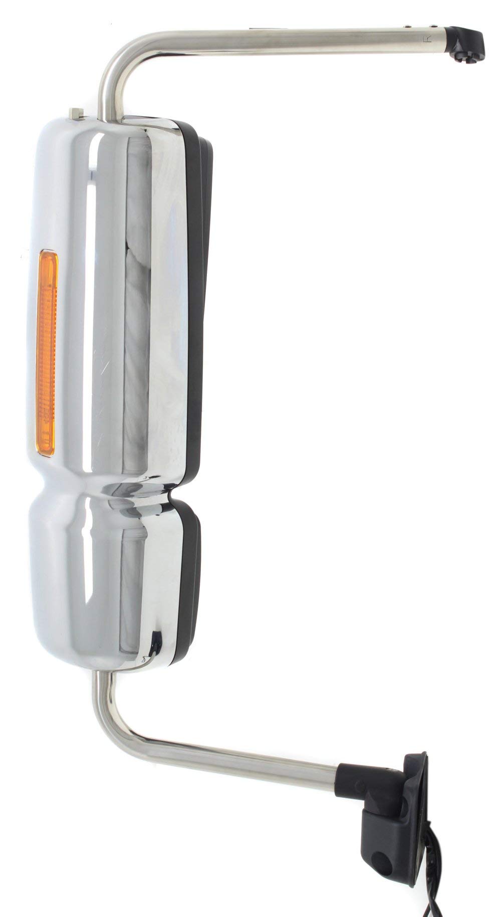 Kool Vue Driver & Passenger Side Power Heated Mirrors for International Durastar 2013 With Signal Light Chrome