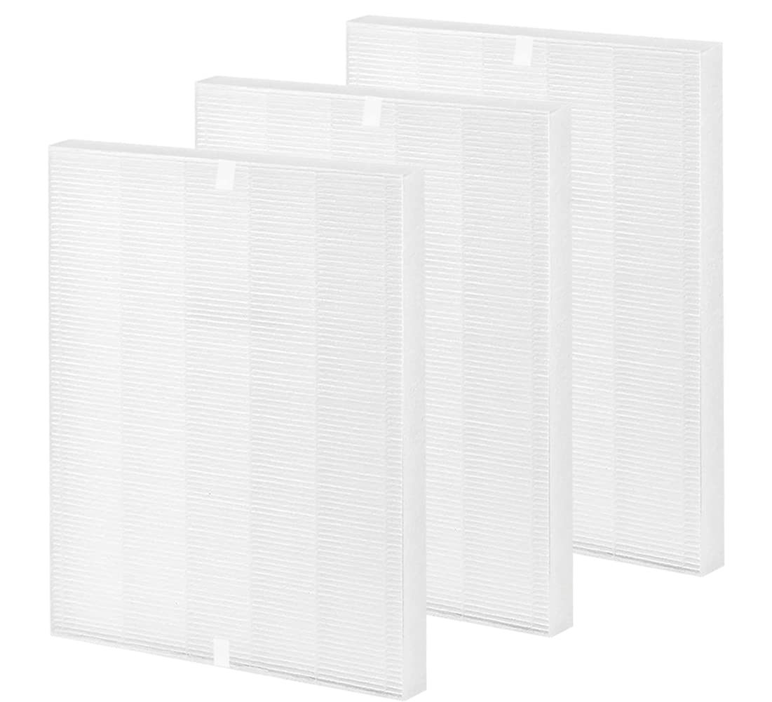 Yiemoge 115115 Replacement filter A: Compatible with winix Plasmawave C535 5300 5300-2 6300 6300-2 AM90 P300 Air Purifier - 3 TURE HPEA filter only