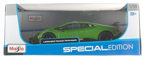 Maisto Lamborghini Huracan Performante Metallic Green 1/18 Diecast Model Car