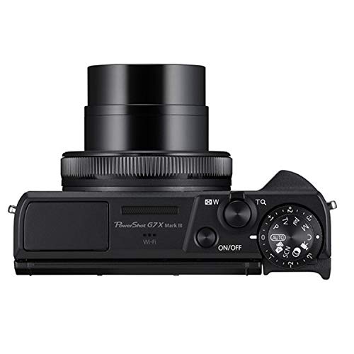 Canon PowerShot G7 X Mark III Digital Camera Video Kit + 64GB Memory, Led Video Light, Case, GripSter Pod, and More (Video Bundle) (Renewed)