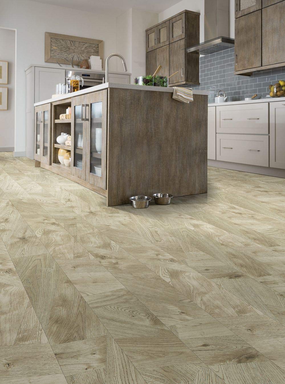 Shaw Floors 702SA02011 Tenacious HD+ Milled Vinyl Flooring, Bazaar Spice, 18 Square Feet