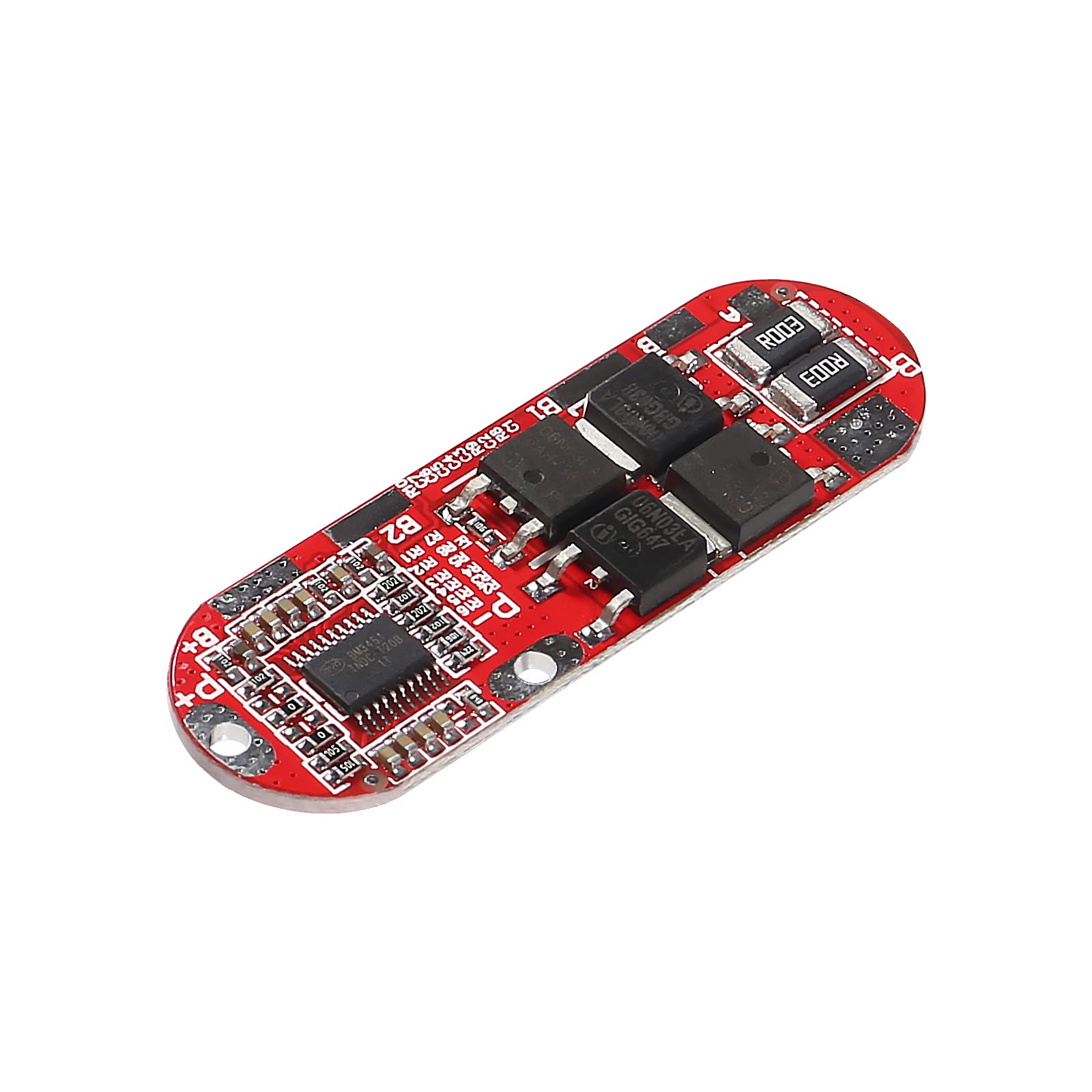 Diann 4pcs 5S BMS 25A 21V 18650 Li-ion Lithium Battery Protection Circuit Charging Board Module PCM Polymer Lipo Cell PCB
