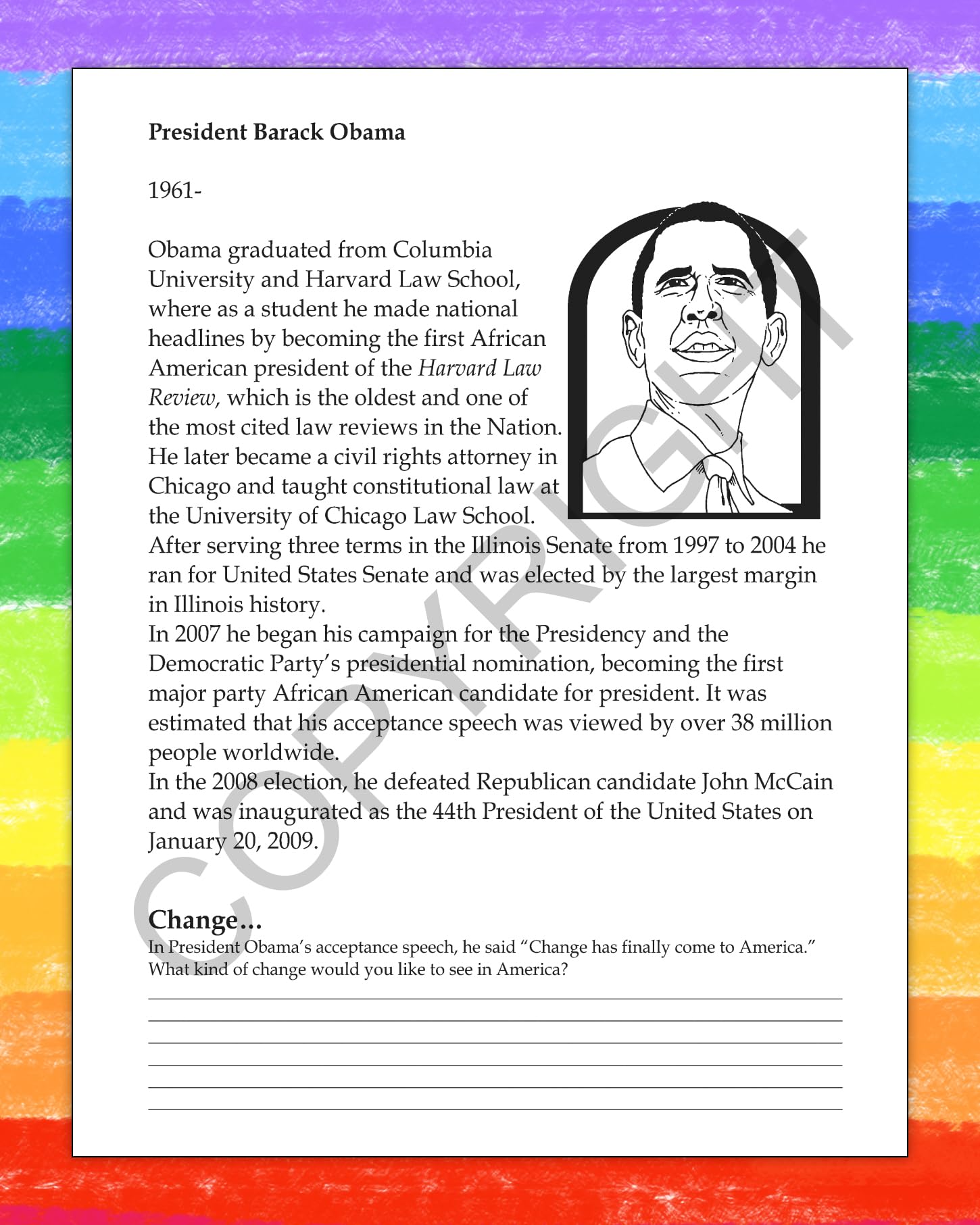 ZOCO - Black History Educational Coloring Books (25 Bulk Pack, Without Crayons) - African American History Month Handout - Games, Puzzles, Activities for Kids