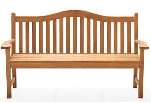FurnitureOutlet 5 Feet Grade-A Teak Wood Outdoor Patio Bench -TR5Bench