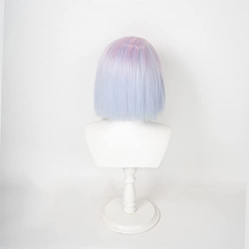 HIGGEL Anime Cyberpunk Edgerunner Cosplay Wig - Cyberpunk Edgerunner Lucy Wig for Halloween Costume Party