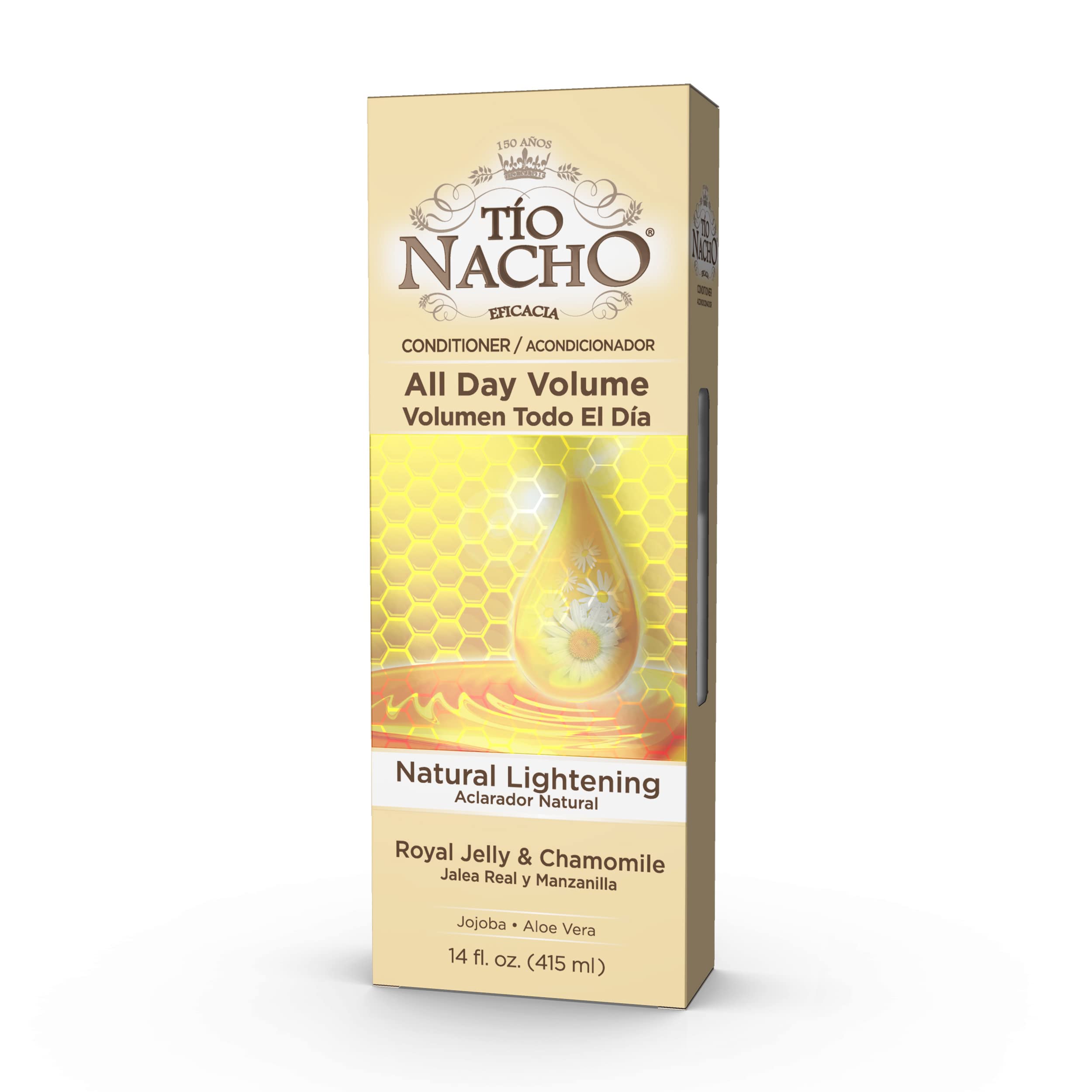 Tio Nacho All Day Volume Natural Lightening Conditioner with Royal Jelly and Chamomile, 14 Ounces