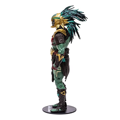 McFarlane Toys Mortal Kombat Kotal Kahn (Bloody) 7" Action Figure with Accessories