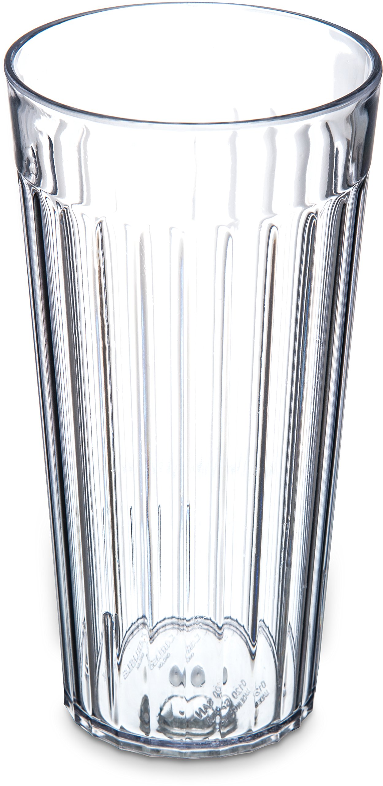 Carlisle FoodService Products Bistro Tumbler Plastic Tumbler for Restaurants, Catering, Kitchens, Plastic, 32 Ounces, Clear