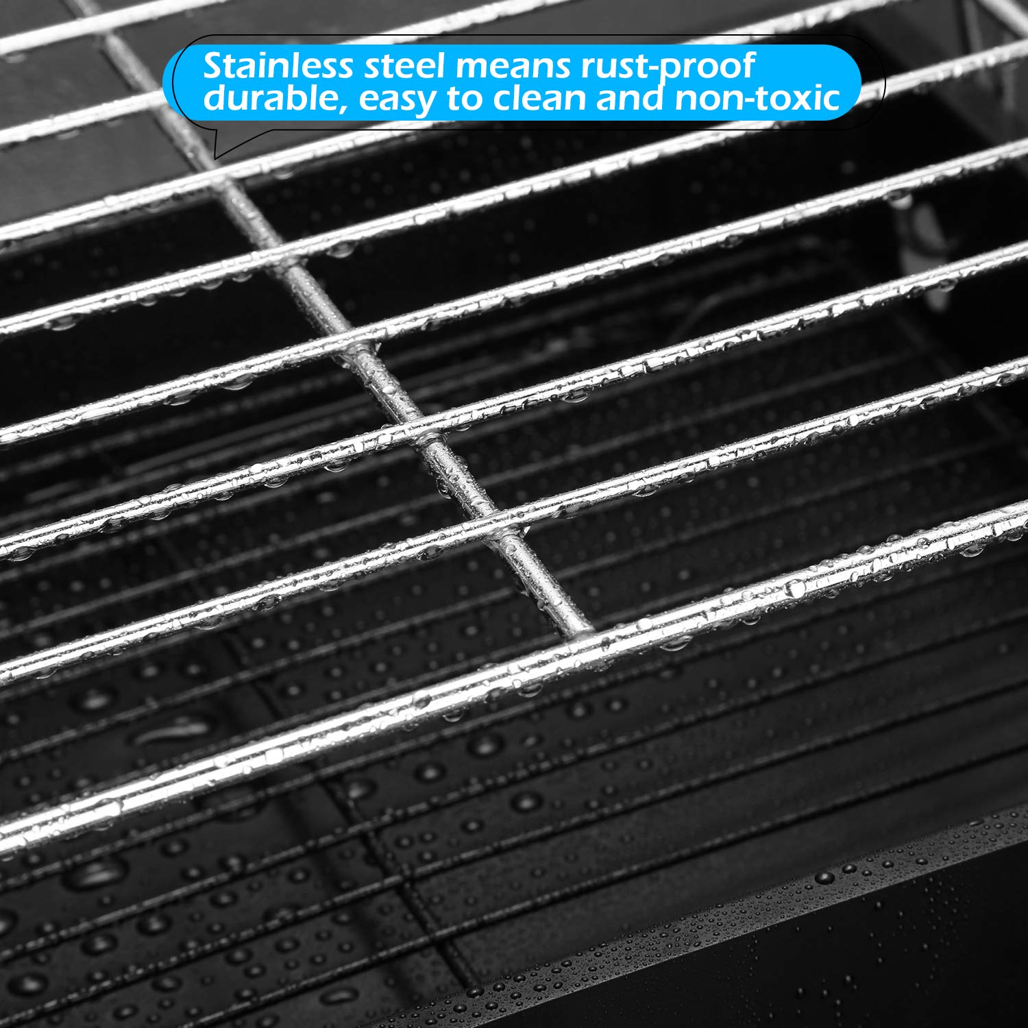 Camping Grill, Grills for Camping Folding & Lightweight Steel Mesh Barbecue Grill Tool, Portable Camping Grill for Outdoor Camping, Cooking, Hiking, Tailgating, Backpacking & Party