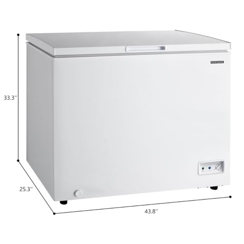 FRIGIDAIRE EFRF1049AMZ6COM RFRF1049 RCA Cubic Foot Chest Freezer, 10 cu ft, White