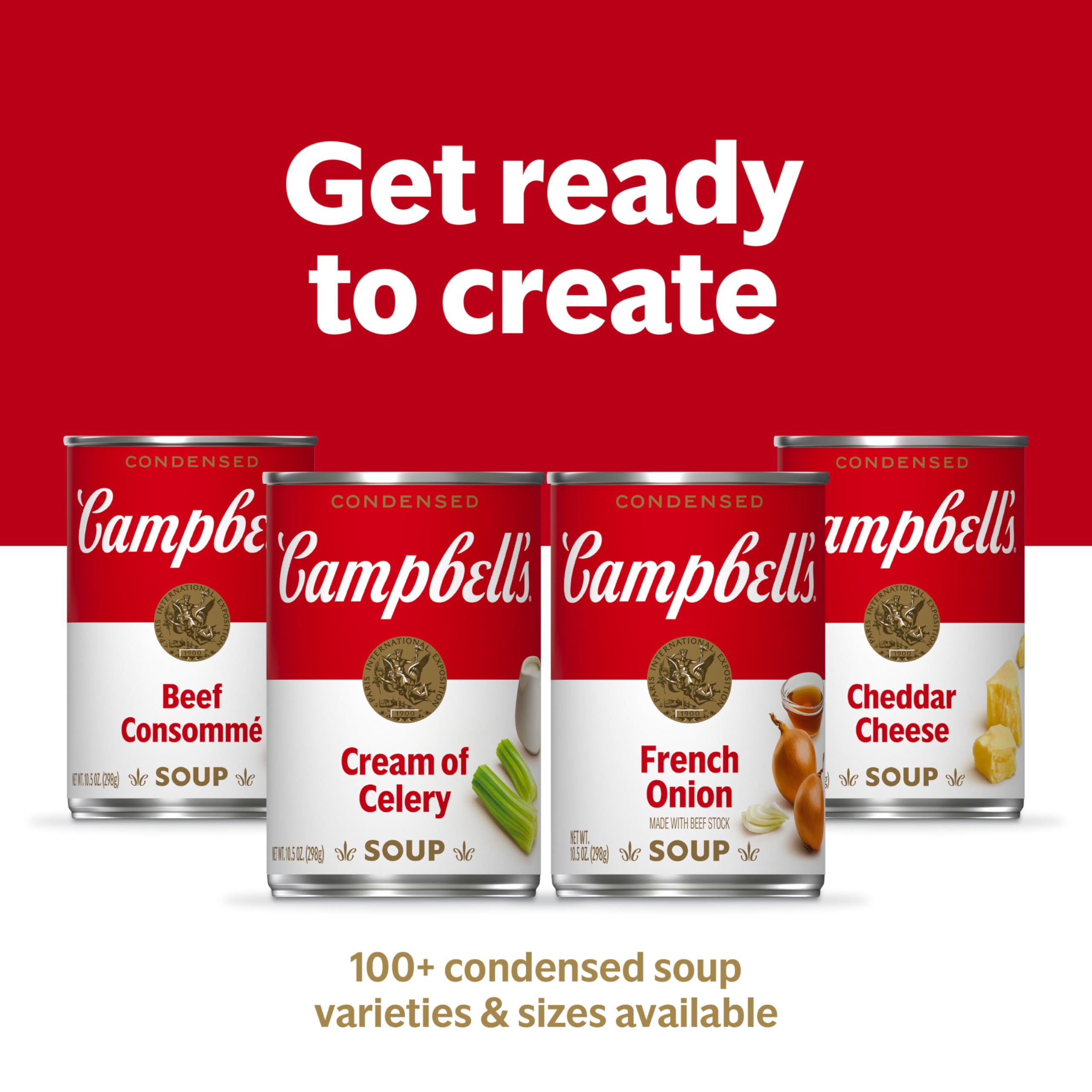 Campbell’s Condensed Homestyle Chicken Noodle Soup, 10.5 Ounce Can (Pack of 12)