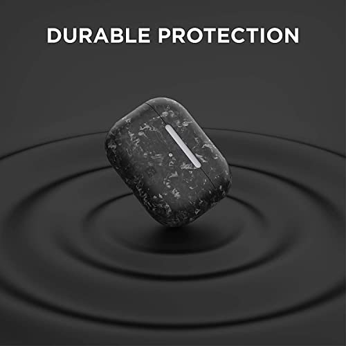 Foam Masters Genuine Forged Carbon Fiber (Matte) Case for AirPods Pro 2nd Gen - Extreme Slim - Ultra Protection