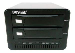 BUSlink 2-Bay RAID 1 Mirror USB 3.0/eSATA External Desktop Hard Drive (12TB) 6TB + 6TB Mirror