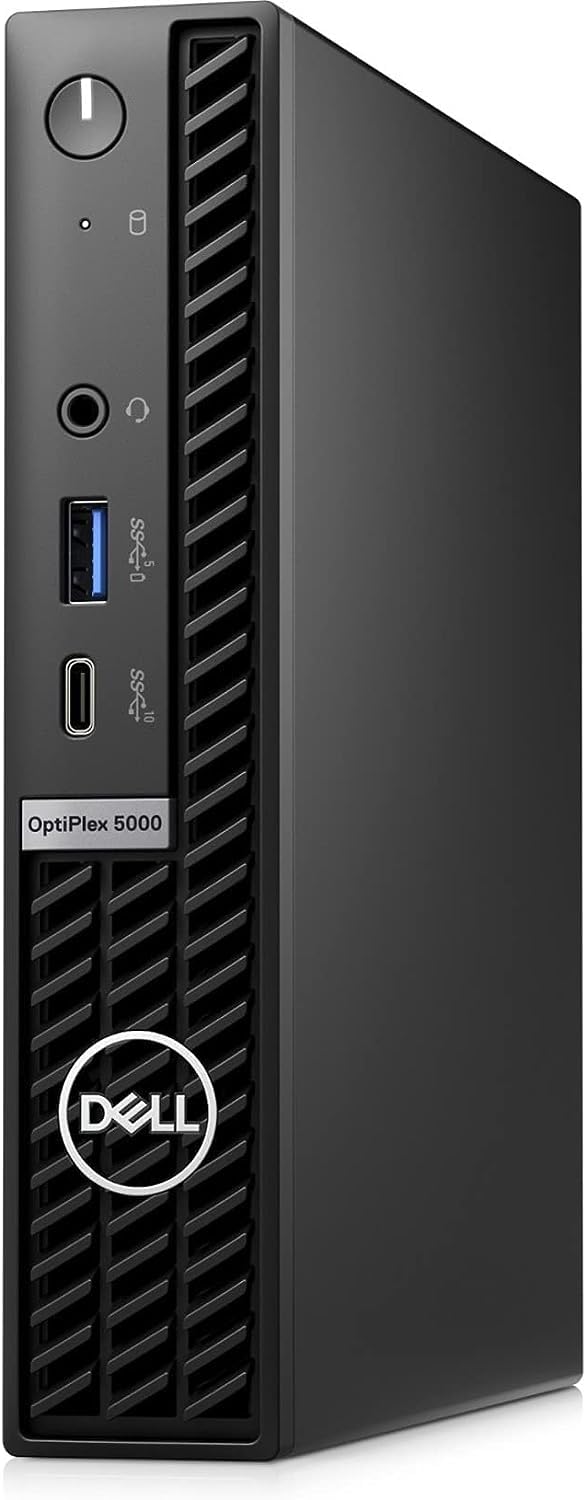 Dell OptiPlex 5000 Micro Desktop Computer, Intel Core i7-12700 Upto 4.9GHz - 64GB RAM, 512GB NVMe SSD, AX Wi-Fi, Bluetooth, USB Type-C, DisplayPort, HDMI - Windows 11 Pro