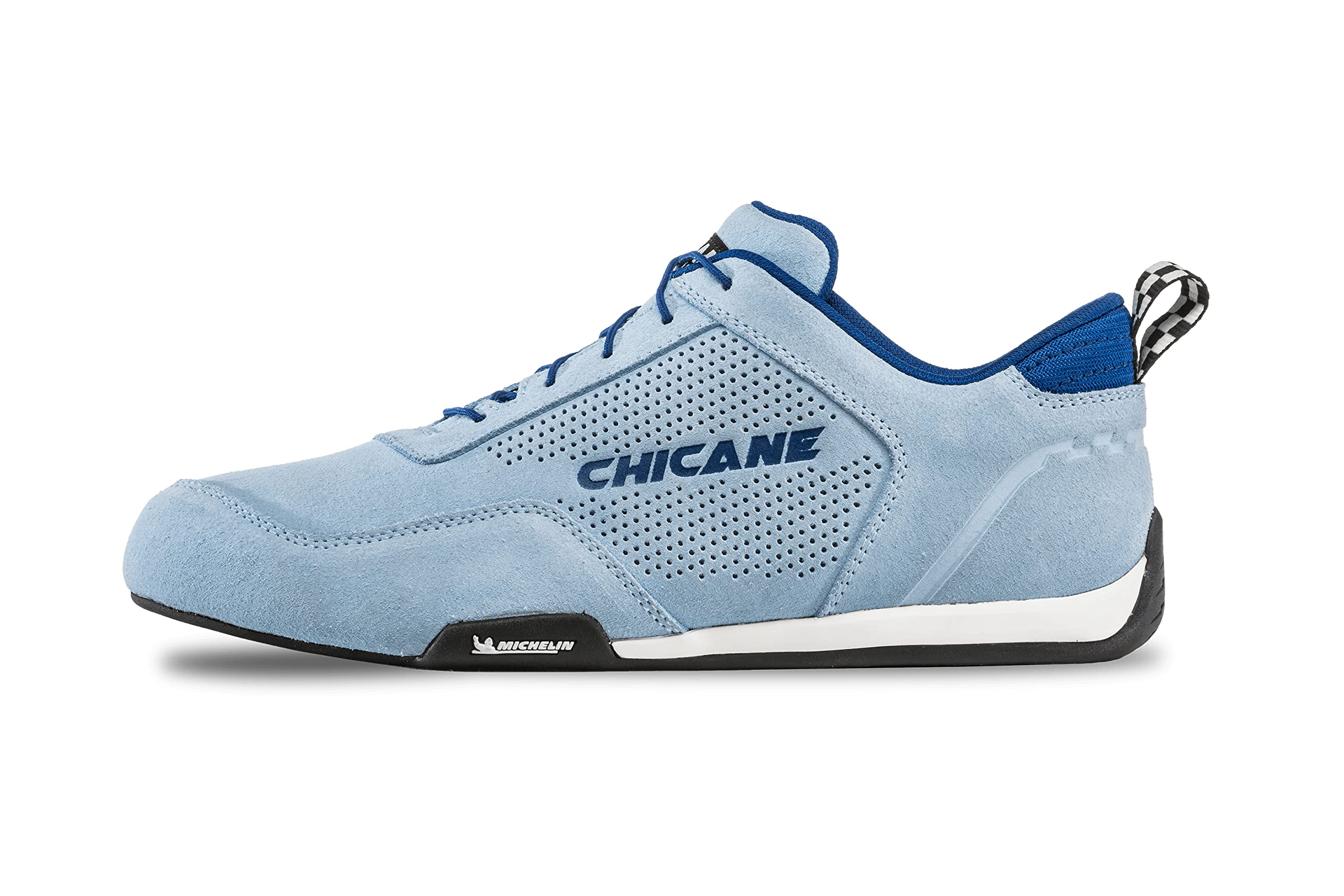 Chicane Womens Speedster Performance Low Top Motorsports Car Driving Racing Shoe, Light Blue, Size 9.5