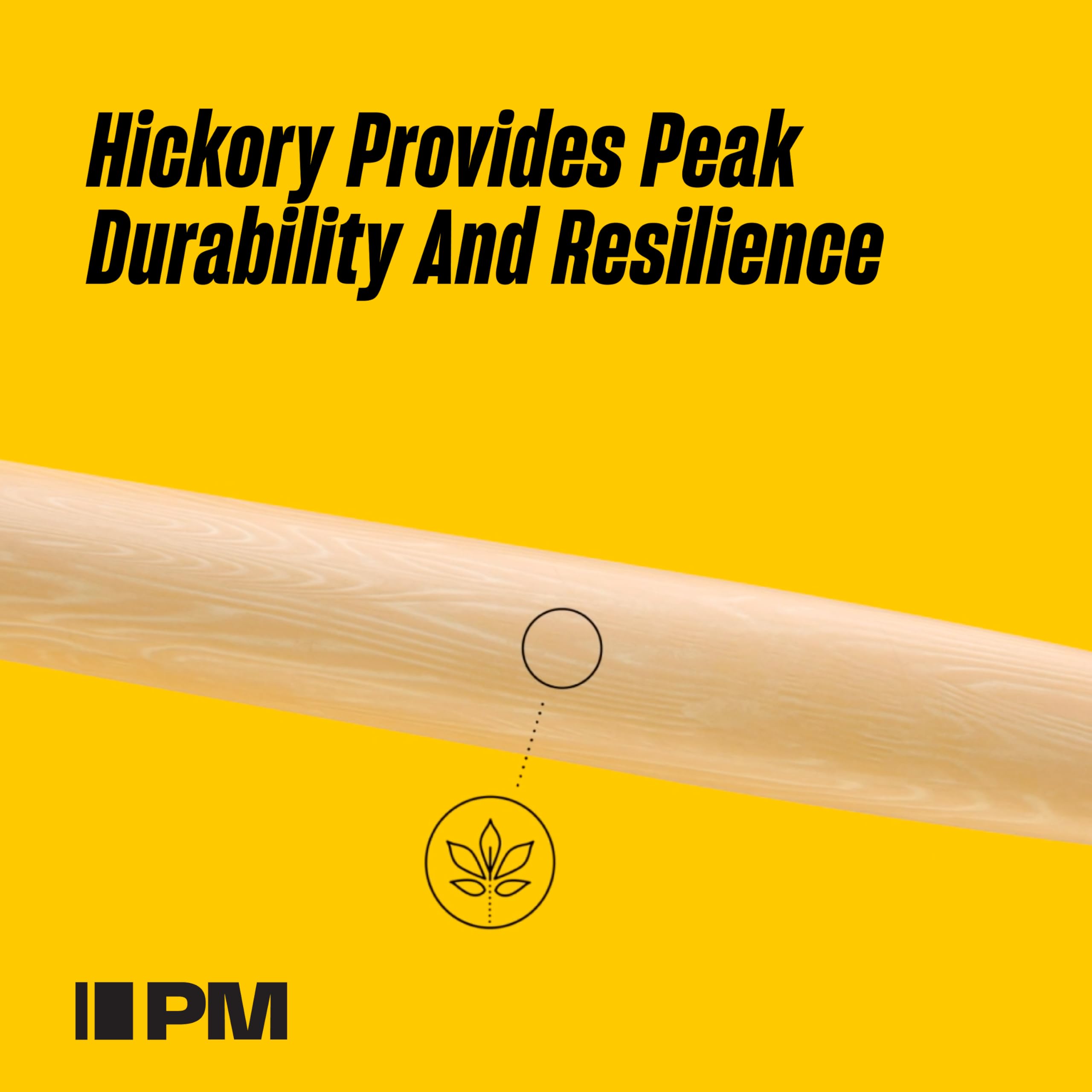 ProMark Drum Sticks - Rebound 5A Drumsticks - Drum Sticks Set - Acorn Wood Tip for Larger Sweet Spot - FireGrain Hickory Drumsticks - Consistent Weight and Pitch - 1 Pair