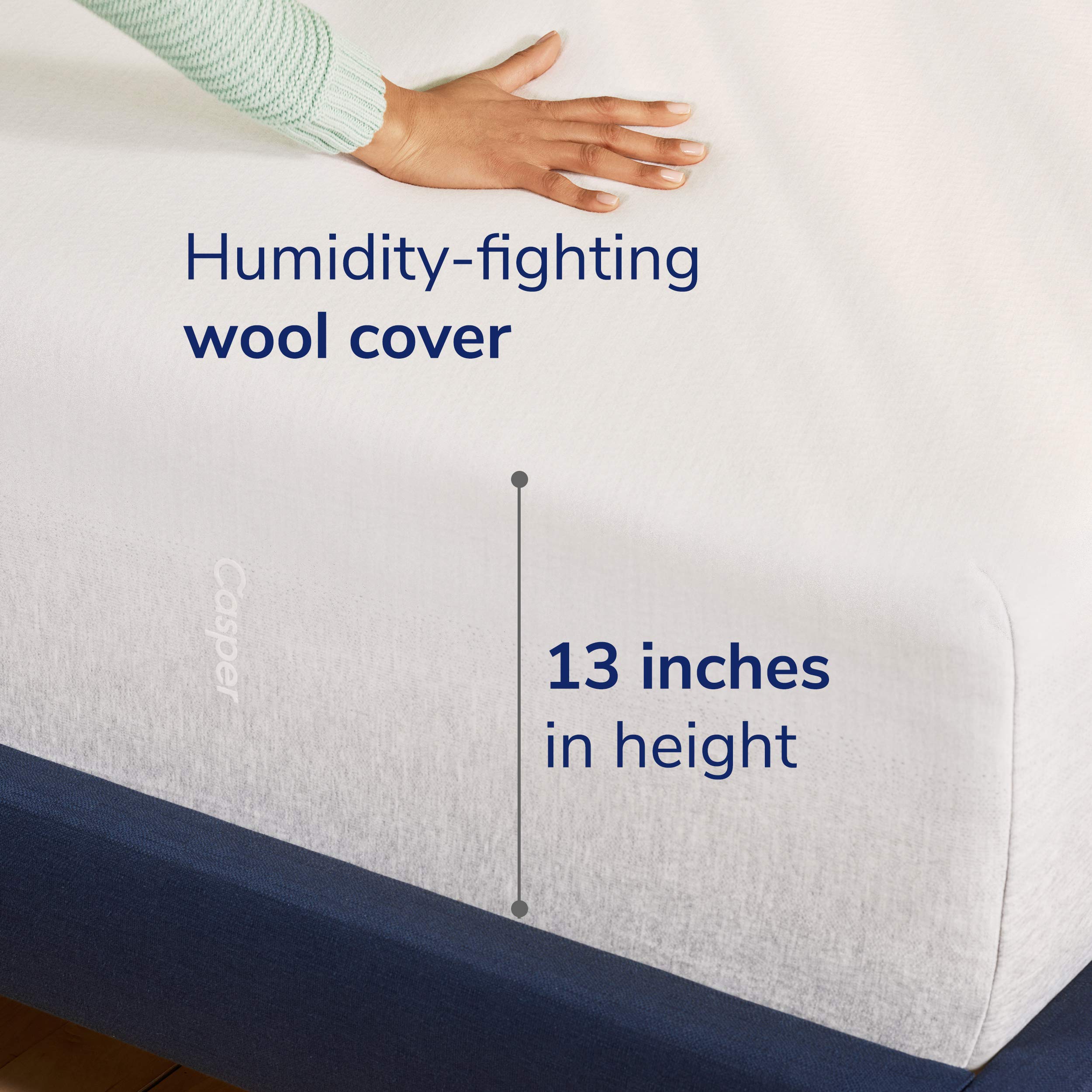 Casper Sleep Wave Mattress, White