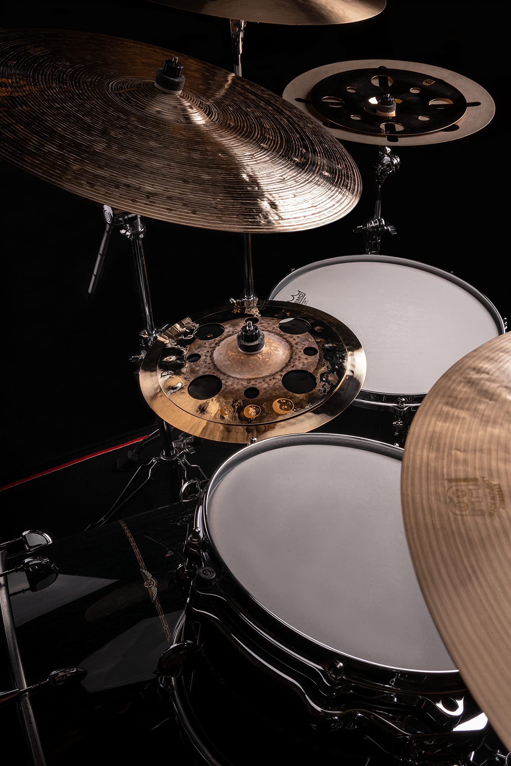 Meinl Cymbals Luke Holland 10"/12" Artist Concept Model Baby Stack Effect, 2-Year Warranty (AC