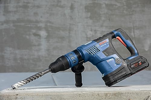 BOSCH GBH18V-36CK24 PROFACTOR™ 18V Connected-Ready SDS-max® 1-9/16 In. Rotary Hammer Kit with (2) CORE18V® 8 Ah High Power Batteries