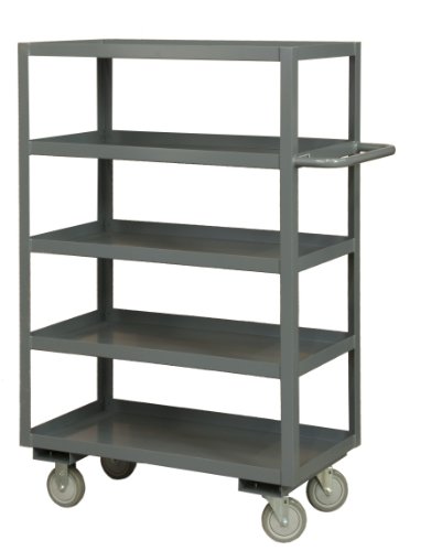 Durham RSC-1836-5-95 Stock cart, 5 Shelf, Gray
