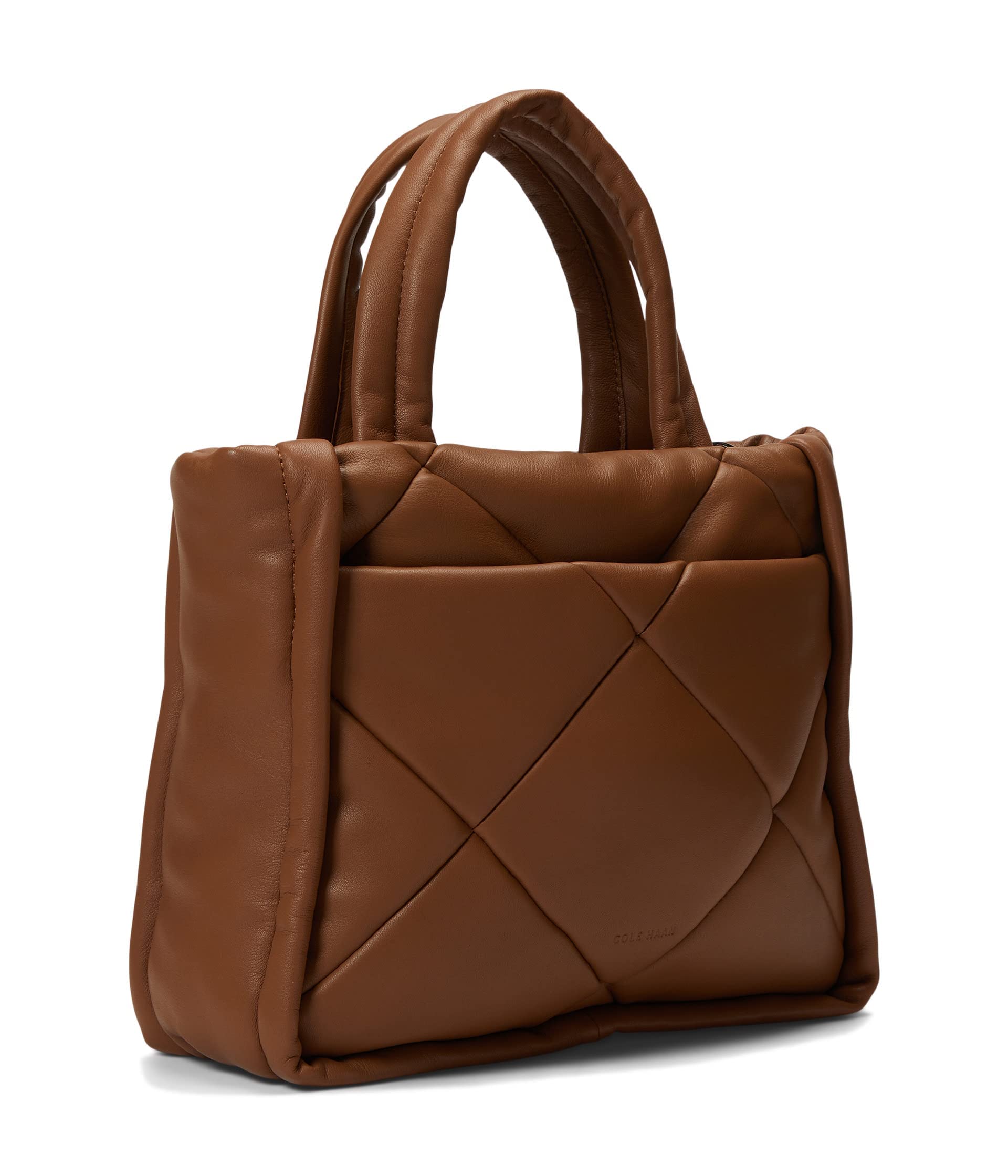 Cole Haan Quilted Tote Bag Black One Size