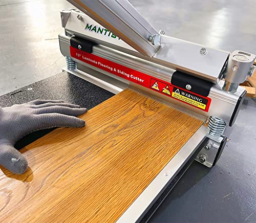MANTISTOL MC-330 13'' Pro Laminate Floor Cutter with 13" Replacement Blade and Installation Kit