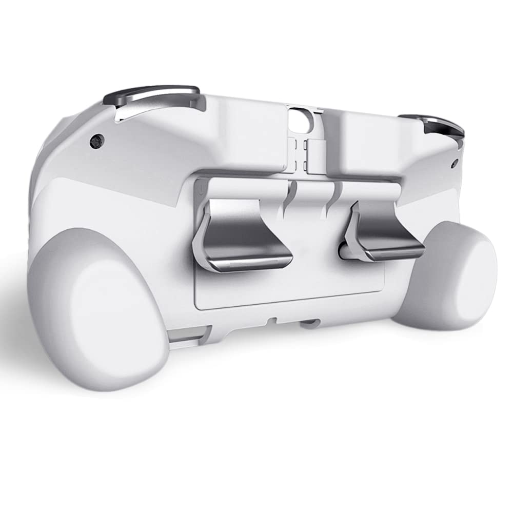 color tree L3 R3 Trigger Grips Handle Holder Gaming Joypad Case for PS Vita 1000 for PS Vita 2000 (frosted white)