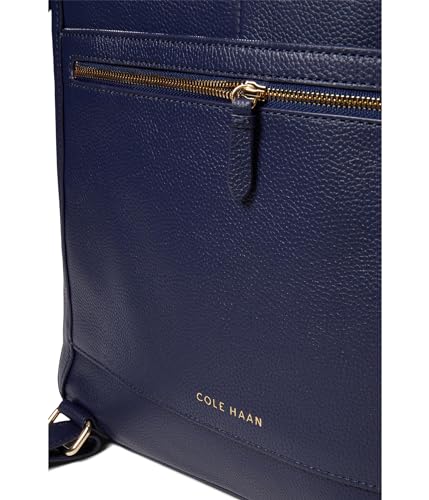 Cole Haan Grand Ambition Large Convertible Backpack Evening Blue One Size