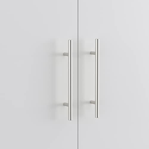 Hitow Wardrobe Armoire Closet with 2 Doors, Freestanding Wardrobe Cabinet with Drawer & Hanging Rod, Bedroom Armoire Clothes Organizer, White Type C (31.5" W x 18.9" D x 66.9" H)