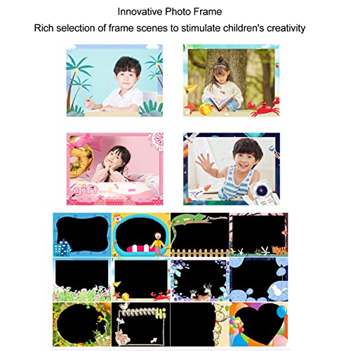 Camera, Recording Facial Recognition Digital 20MP Children Camera for Birthday Gifts (Blue)